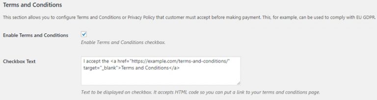Enabling Terms and Conditions on Your Stripe Payments Buttons ...